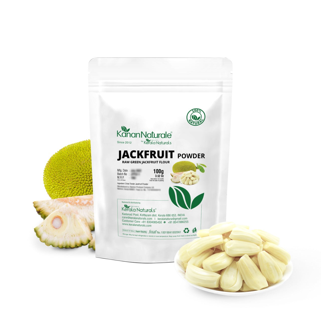 Jackfruit Powder / Raw Green Jackfruit Flour -100 gm – Kerala Naturals
