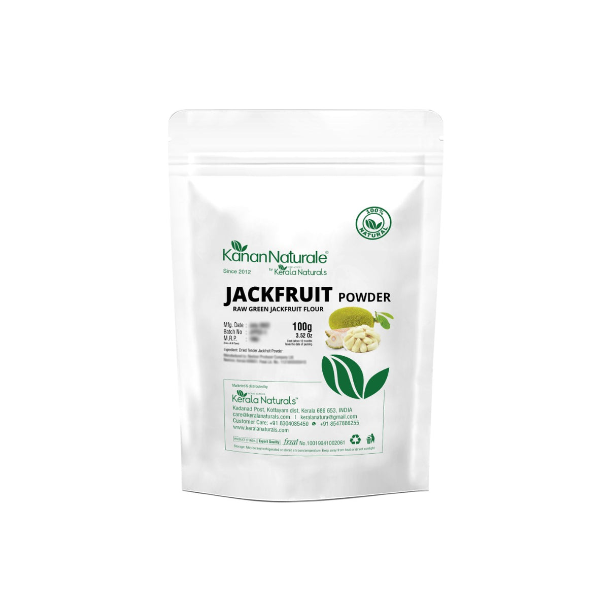 Jackfruit Powder / Raw Green Jackfruit Flour -100 gm – Kerala Naturals